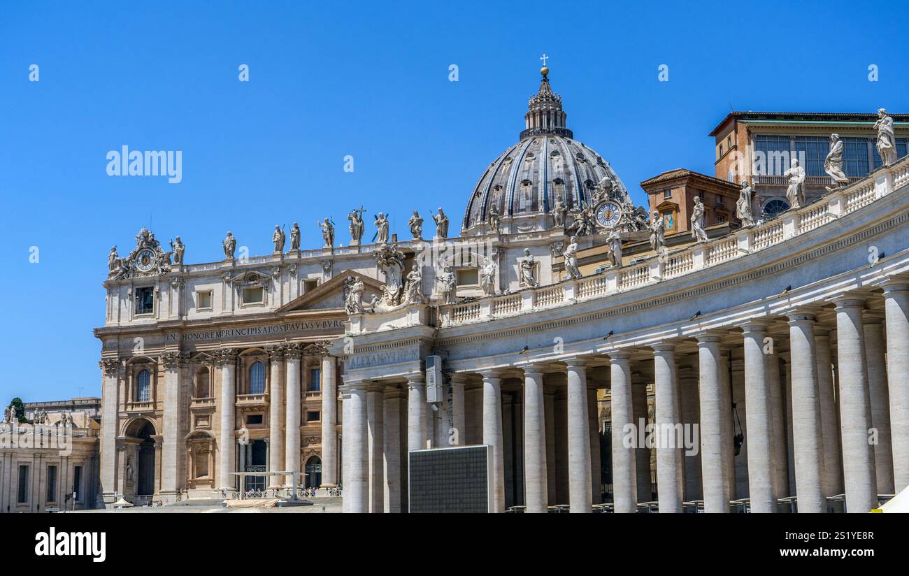 Papal Basilica of Saint Peter in Vatican City Stock Photo - Alamy