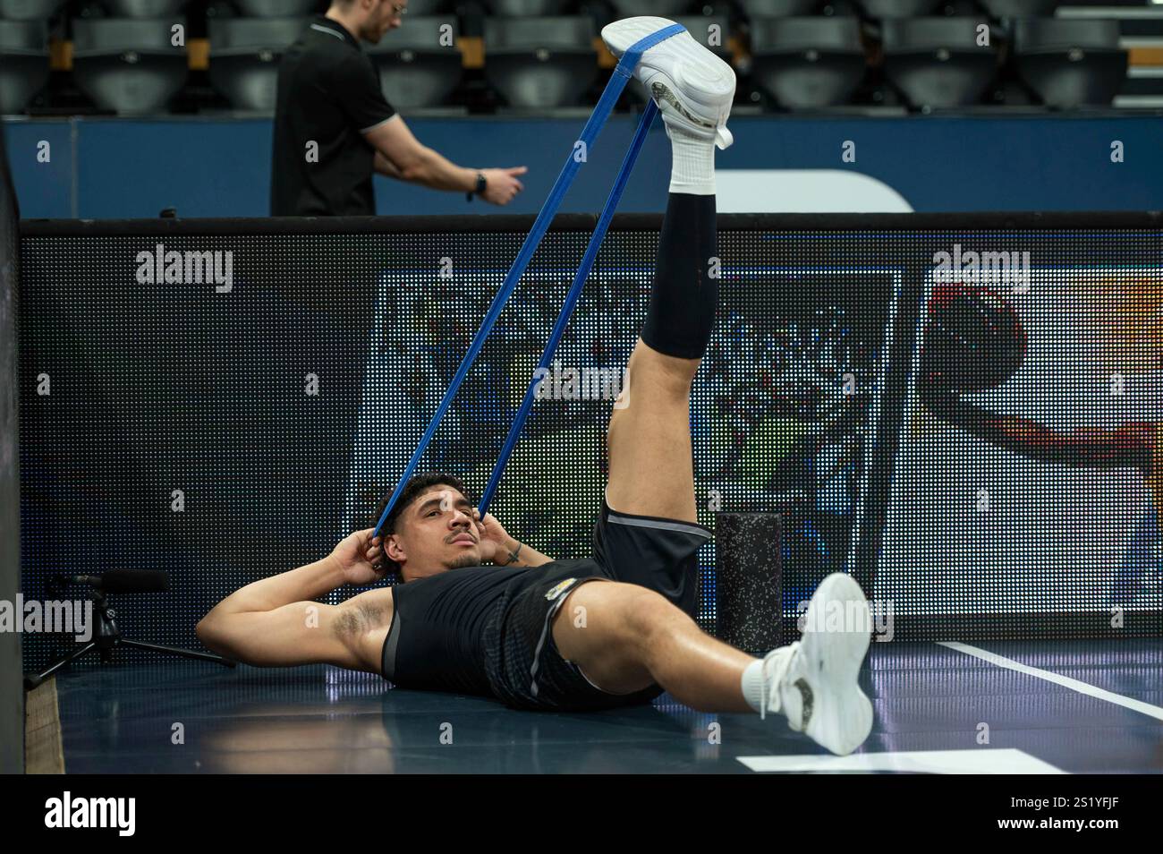 05.01.2025, EWE Arena, Oldenburg, GER, easy Credit-BBL, EWE Baskets ...