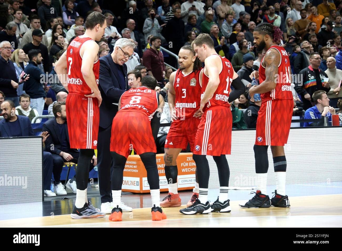 Berlin, Deutschland. 05th Jan, 2025. 05.01.2025, Uber-Arena, Berlin ...