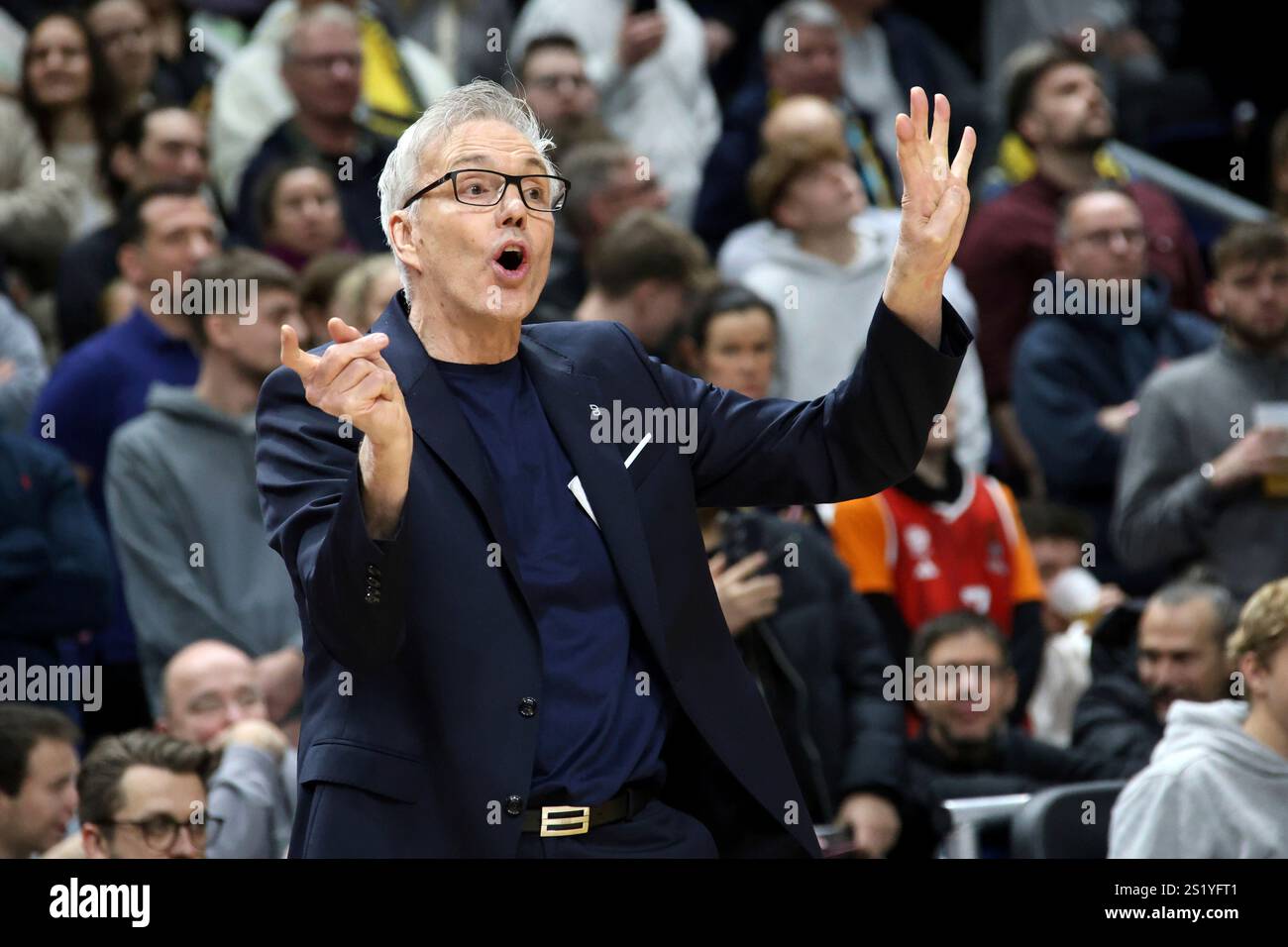 Berlin, Deutschland. 05th Jan, 2025. 05.01.2025, Uber-Arena, Berlin ...