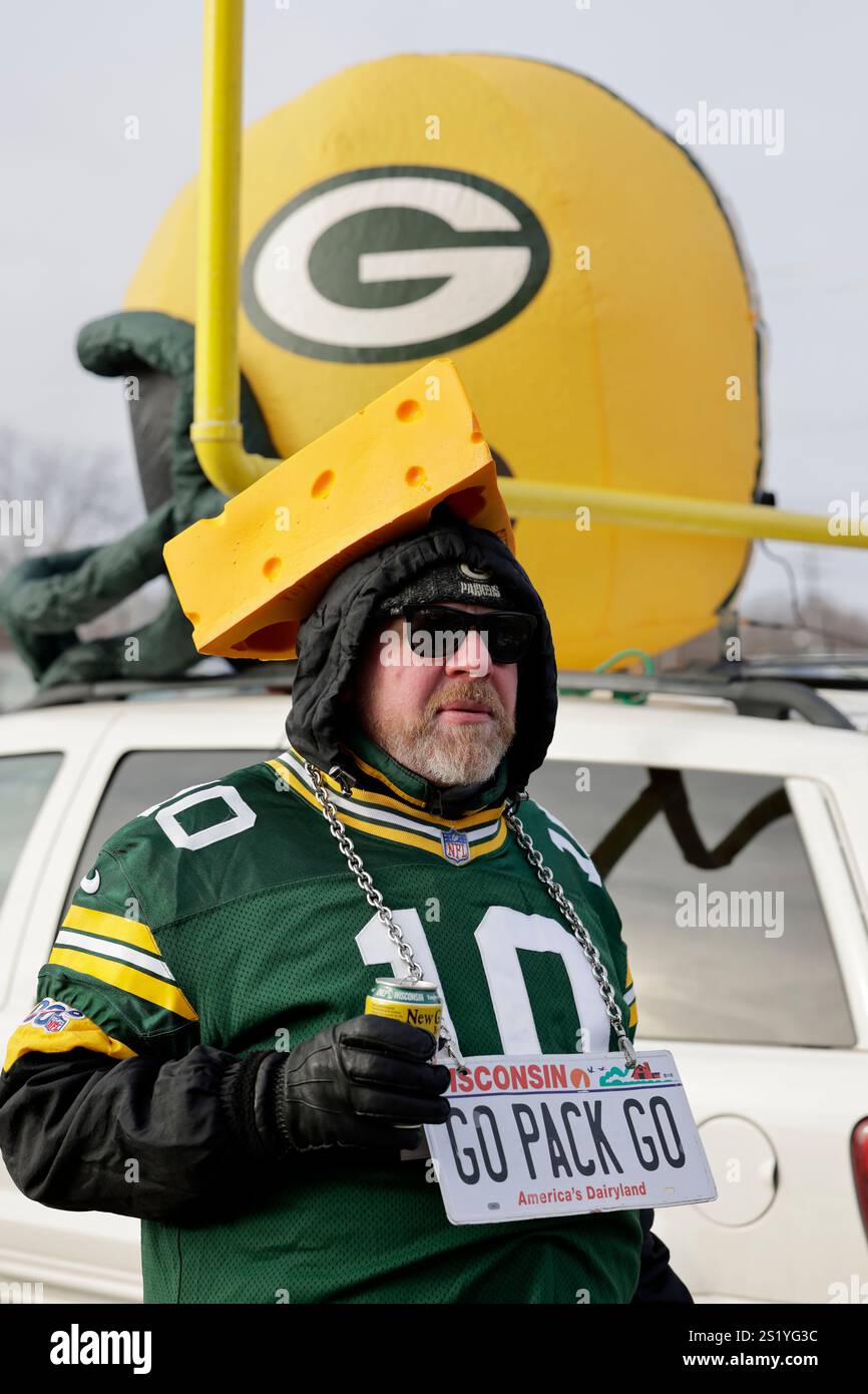 Adrian Wright, of New Jersey but originally from Australia, tailgates ...