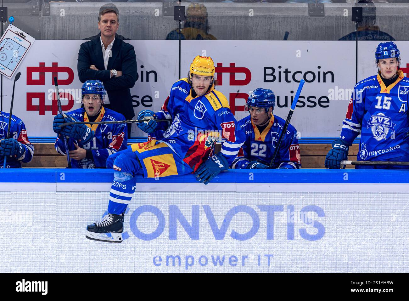 Top scorer Daniel Vozenilek (EV Zug) - 21.12.2024 - National League ...
