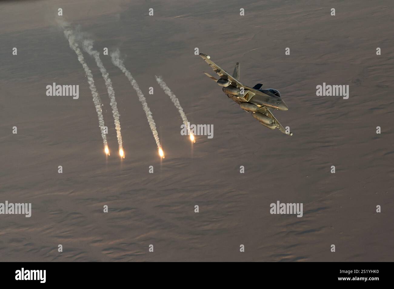 Undisclosed, CENTCOM. 24 December, 2024. A U.S Navy E/A-18G Growler ...