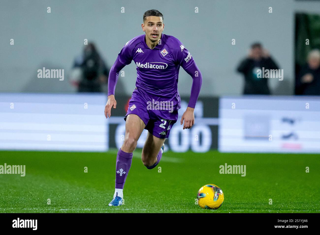 Florence, Italy. 04th Jan, 2025. Matias Moreno of ACF Fiorentina during ...