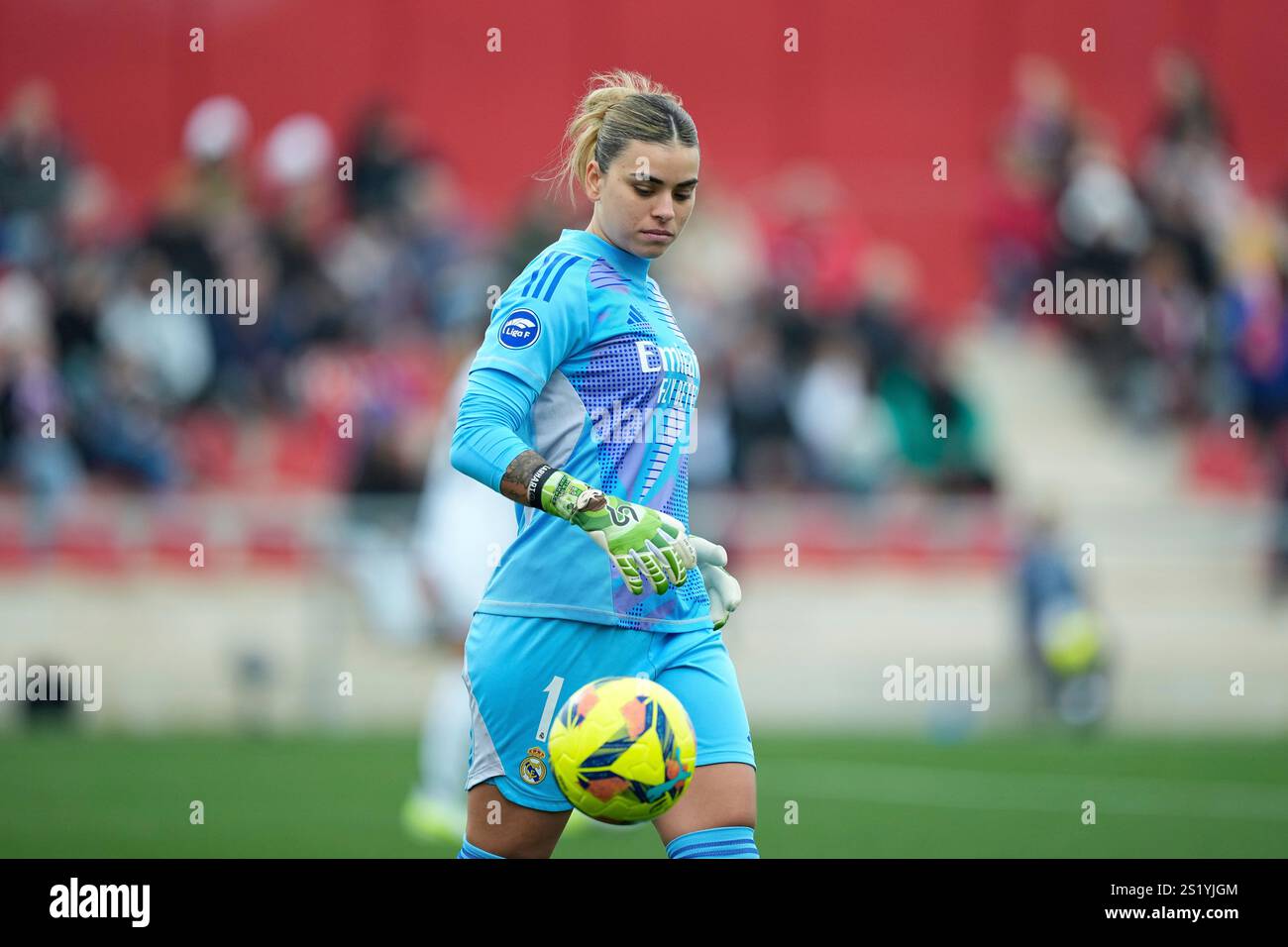 Misa Rodriguez of Real Madrid in action during the Spanish Women League ...