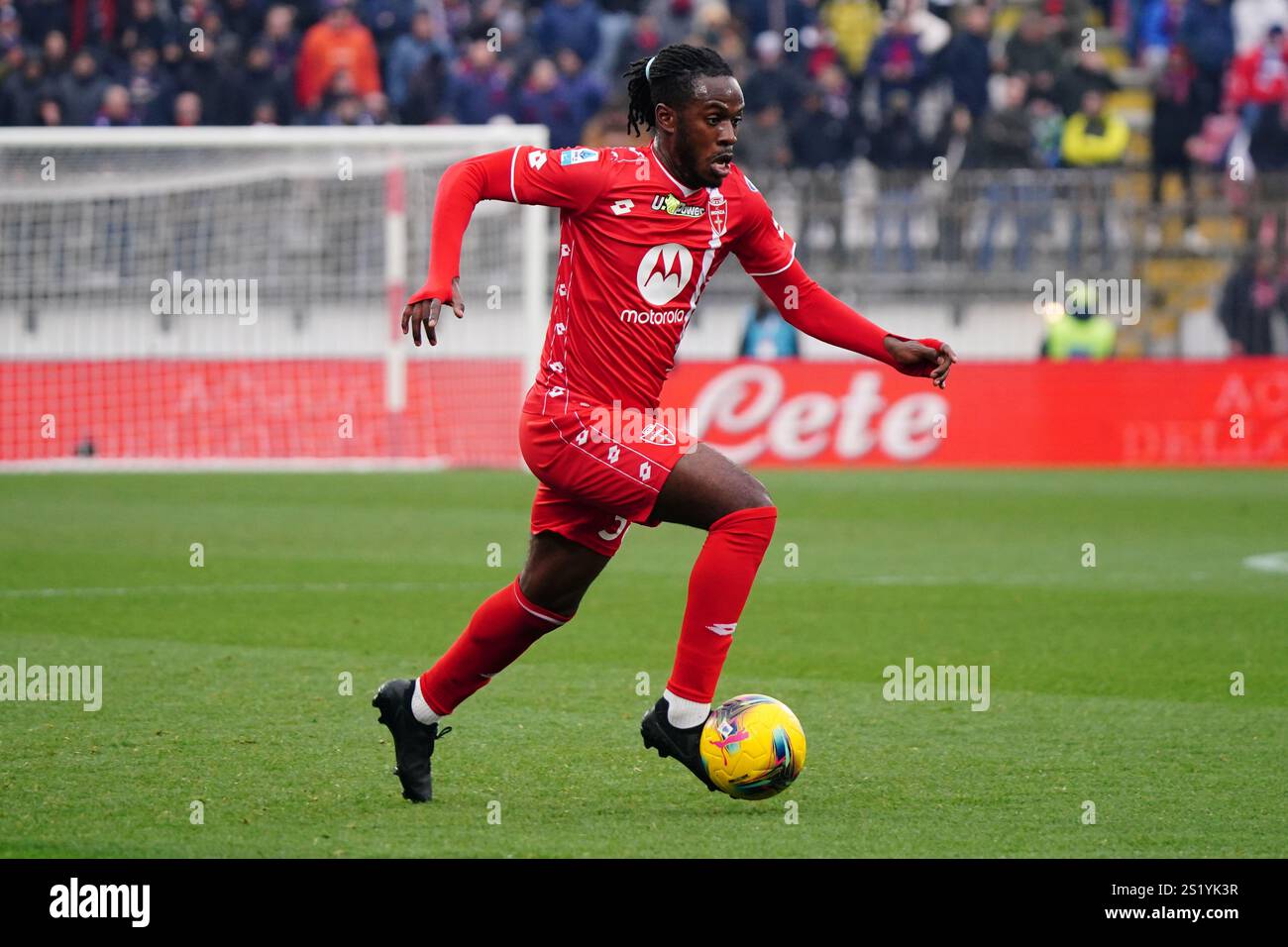 Warren Bondo (AC Monza) during the Italian championship Serie A ...
