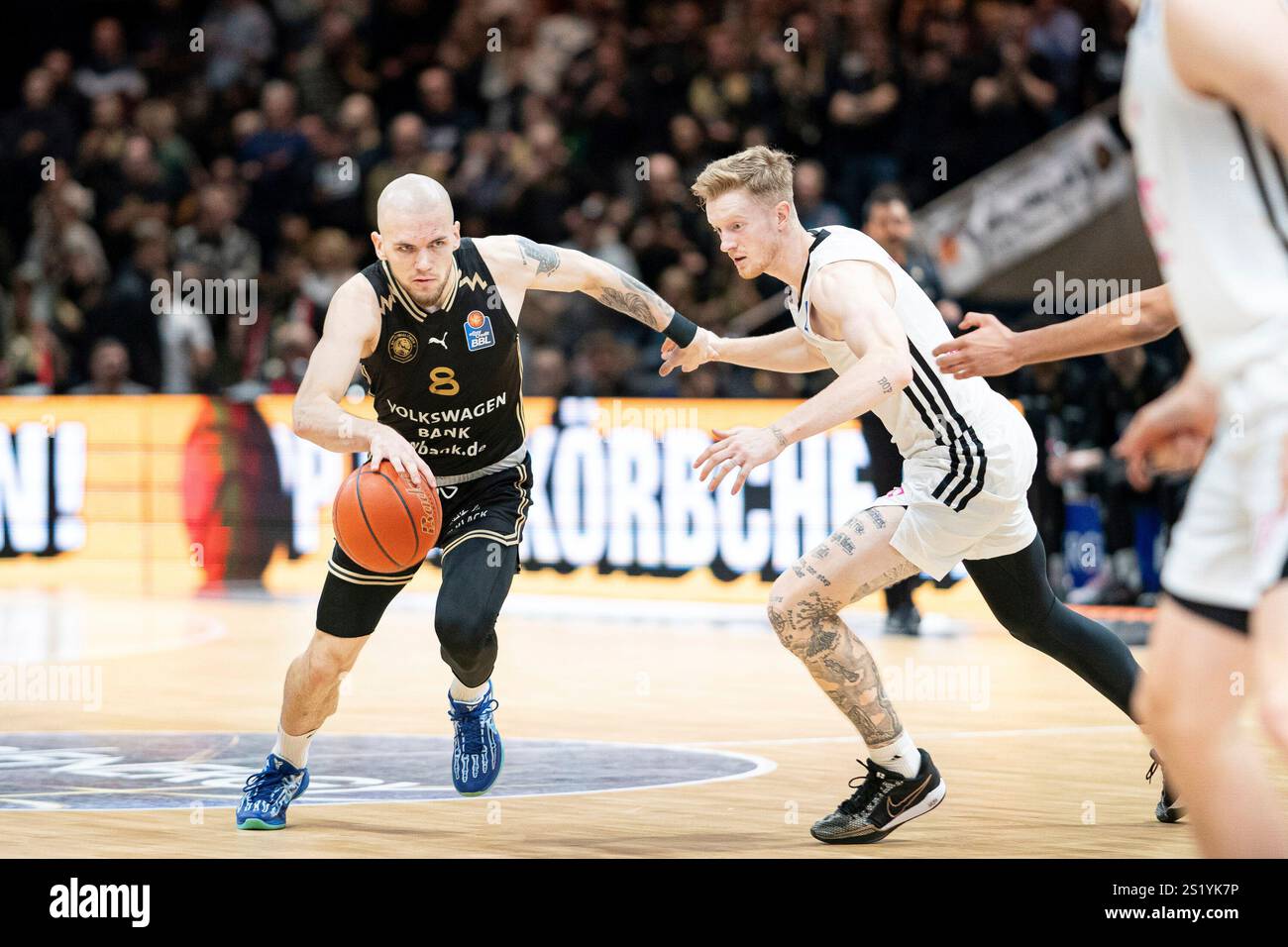 Arnas Velicka (Nr. 8 Basketball Loewen Braunschweig) GER, Basketball ...