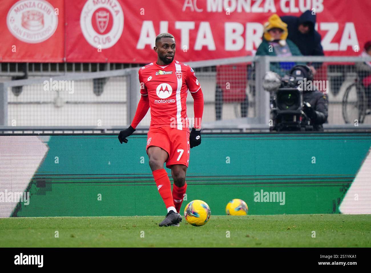 Jean-Daniel Akpa Akpro (AC Monza) during the Italian championship Serie ...