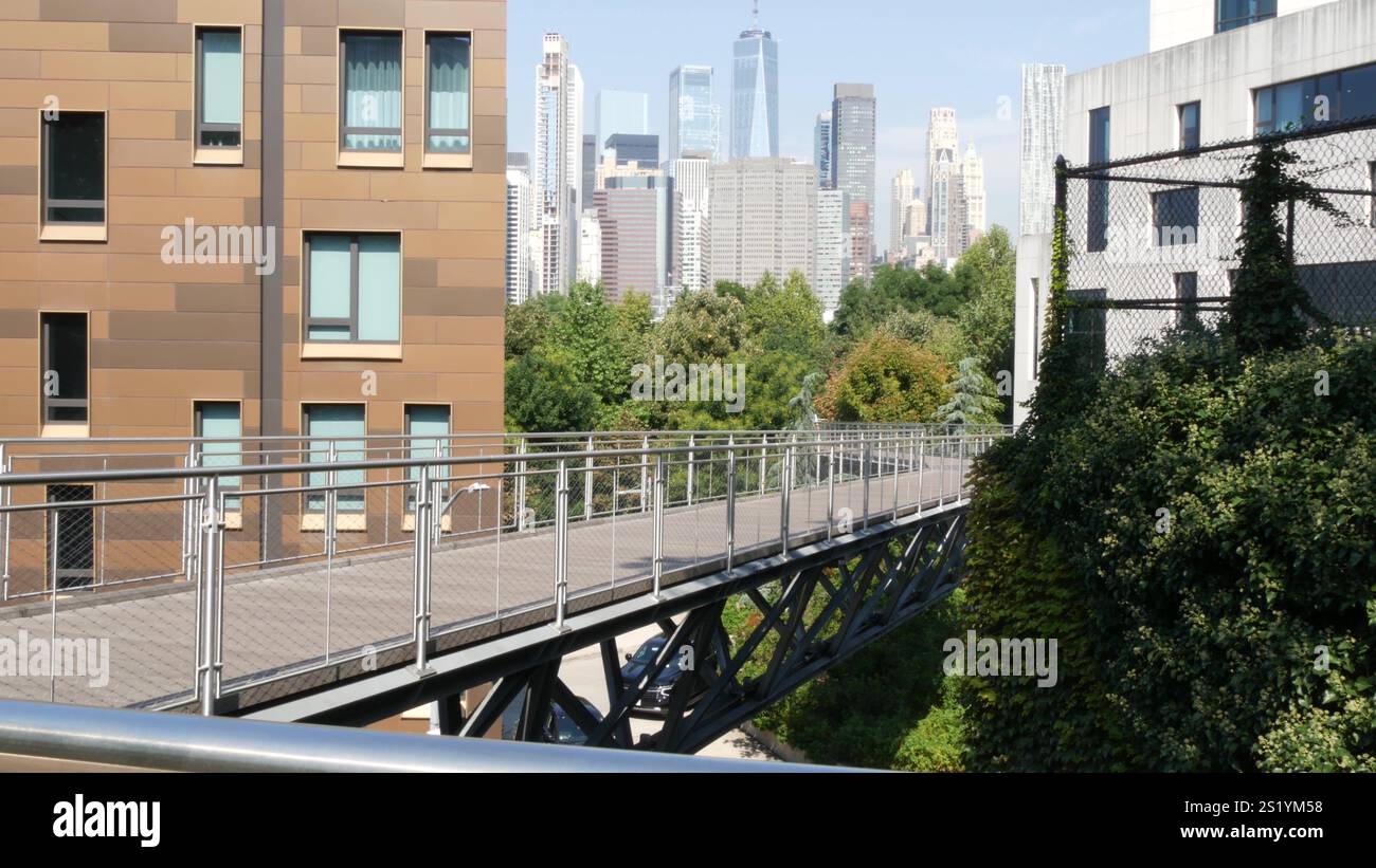 New York City Manhattan Downtown Financial District Skyline cityscape ...