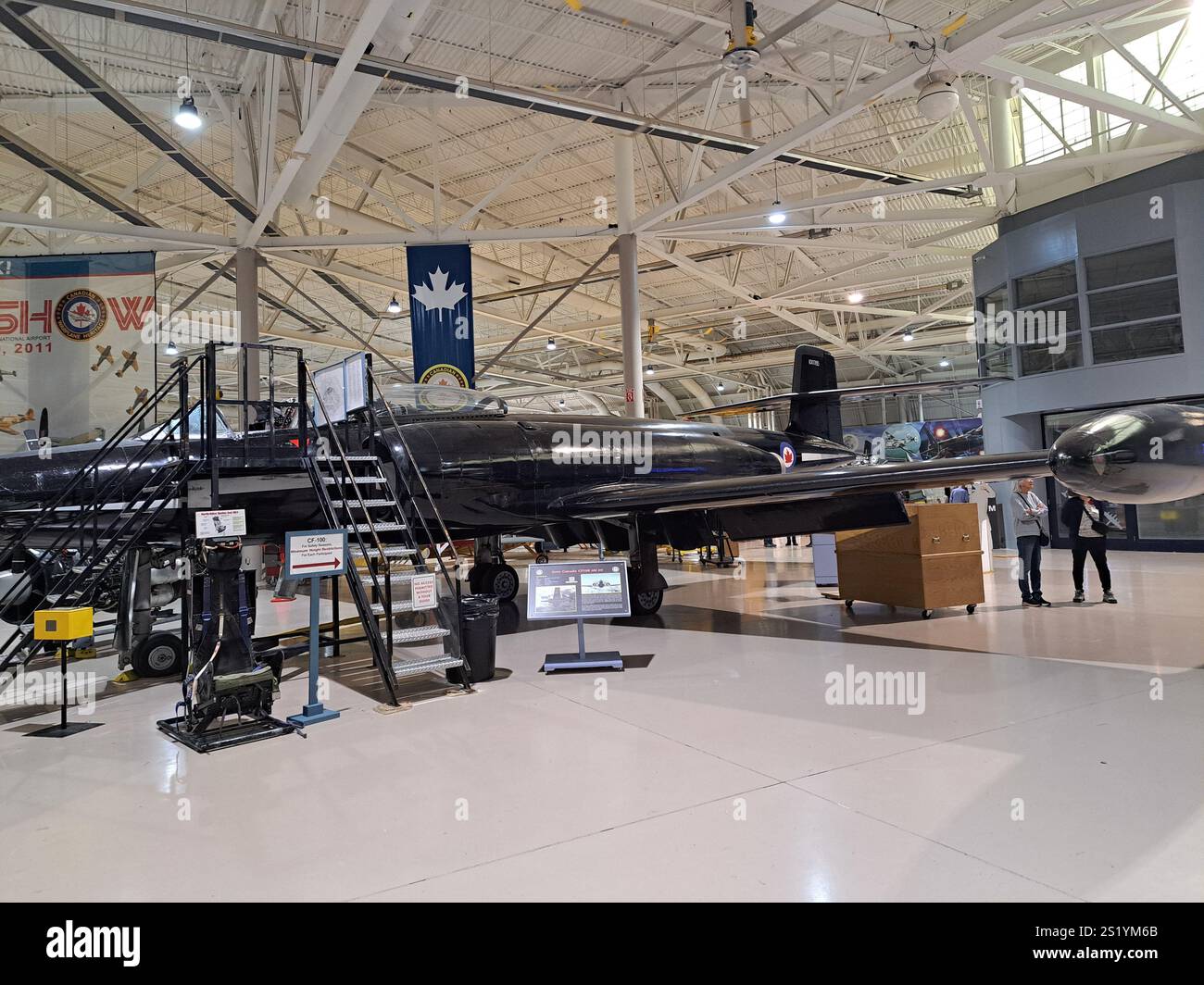 Avro Canada CF100 MK 3D at Canadian Warplane Heritage Museum on Airport ...