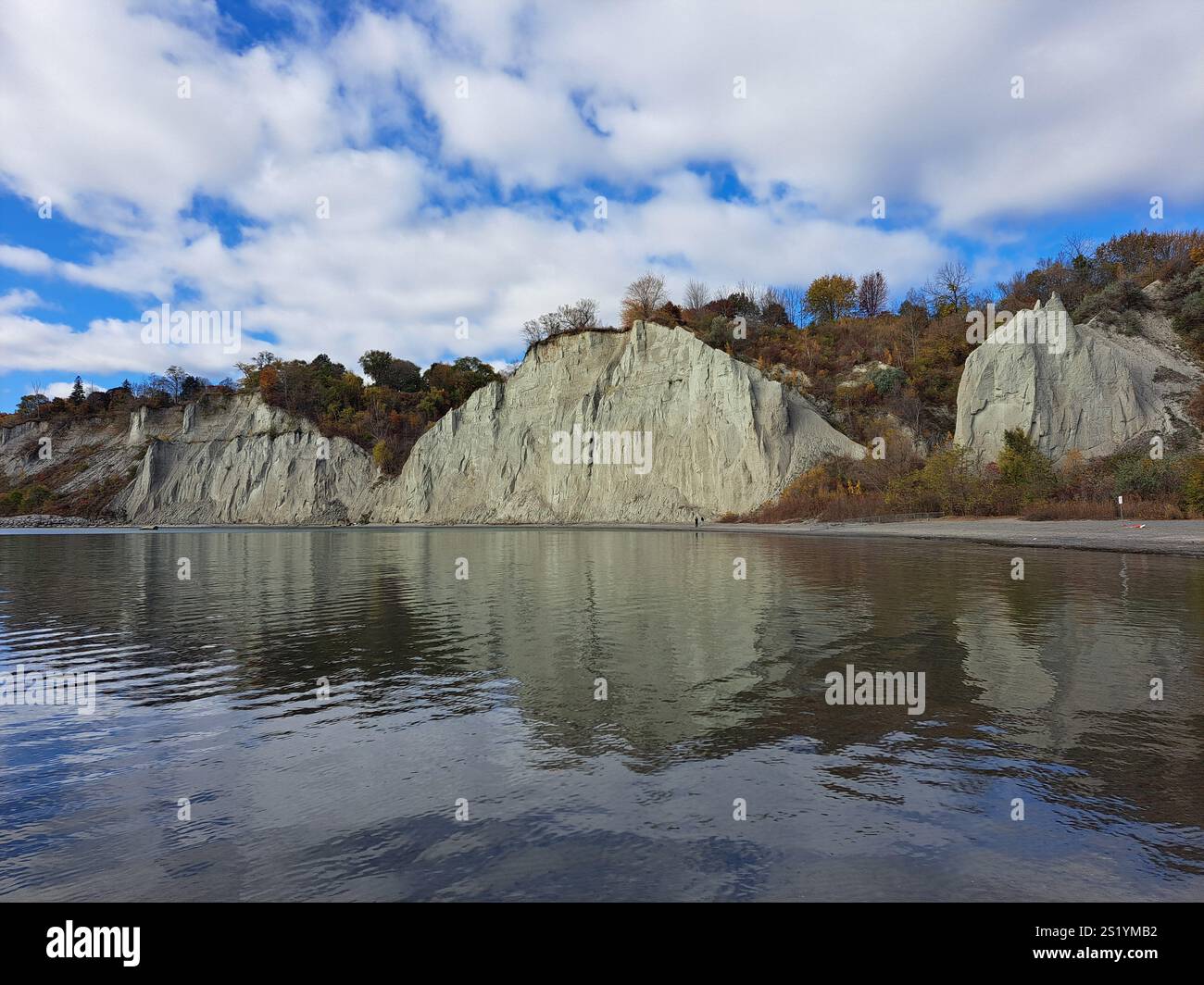 Scarborough Bluffs at Bluffer's Park in Scarborough, Toronto, Ontario ...