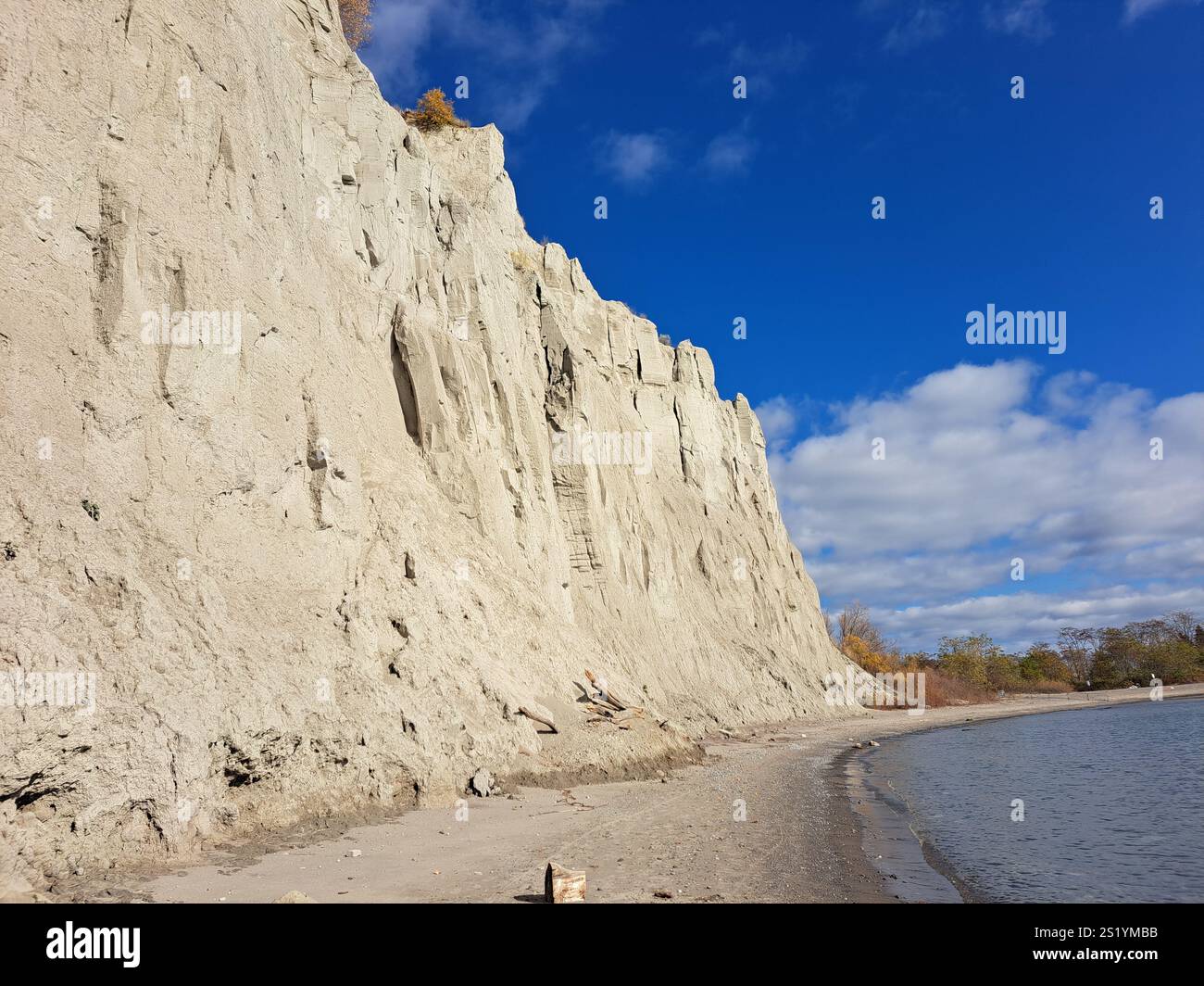 Scarborough Bluffs at Bluffer's Park in Scarborough, Toronto, Ontario ...