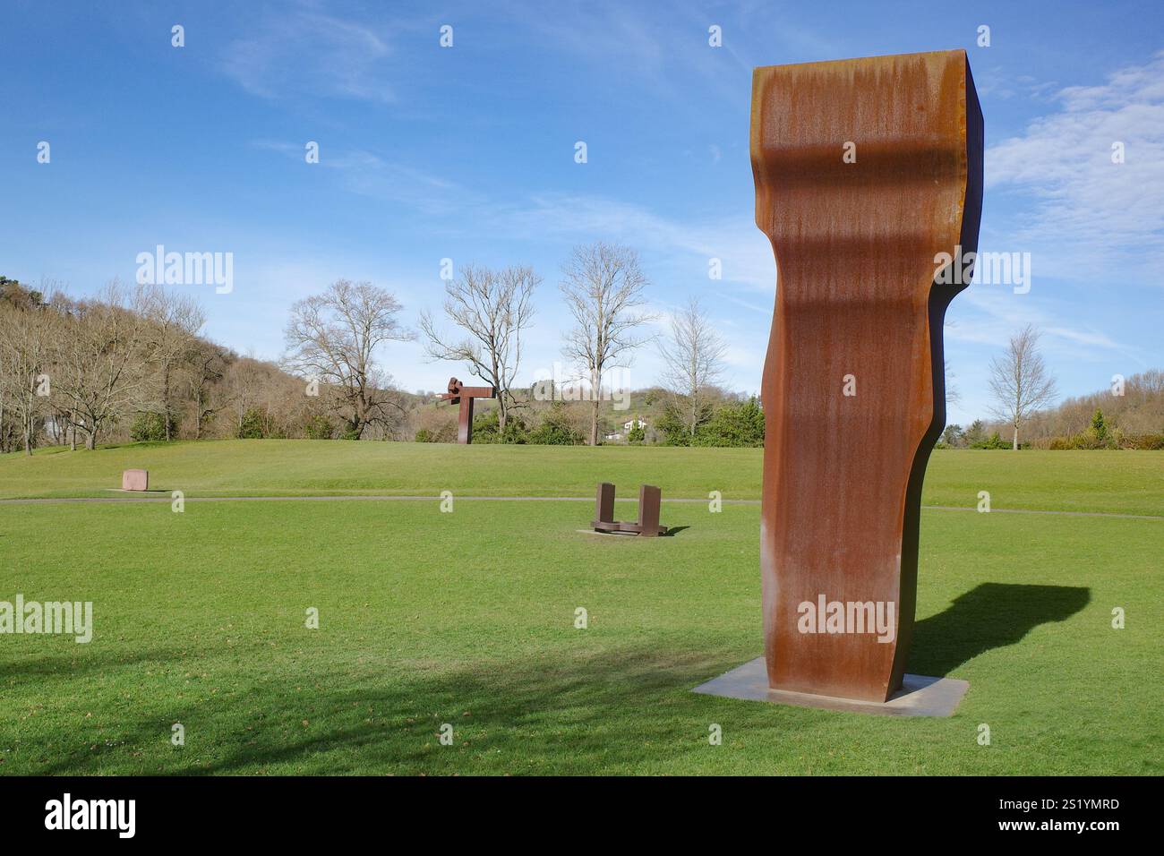San Sebastian, Spain - 4 Jan, 2025 - Chillida Leku Museum and park,with ...