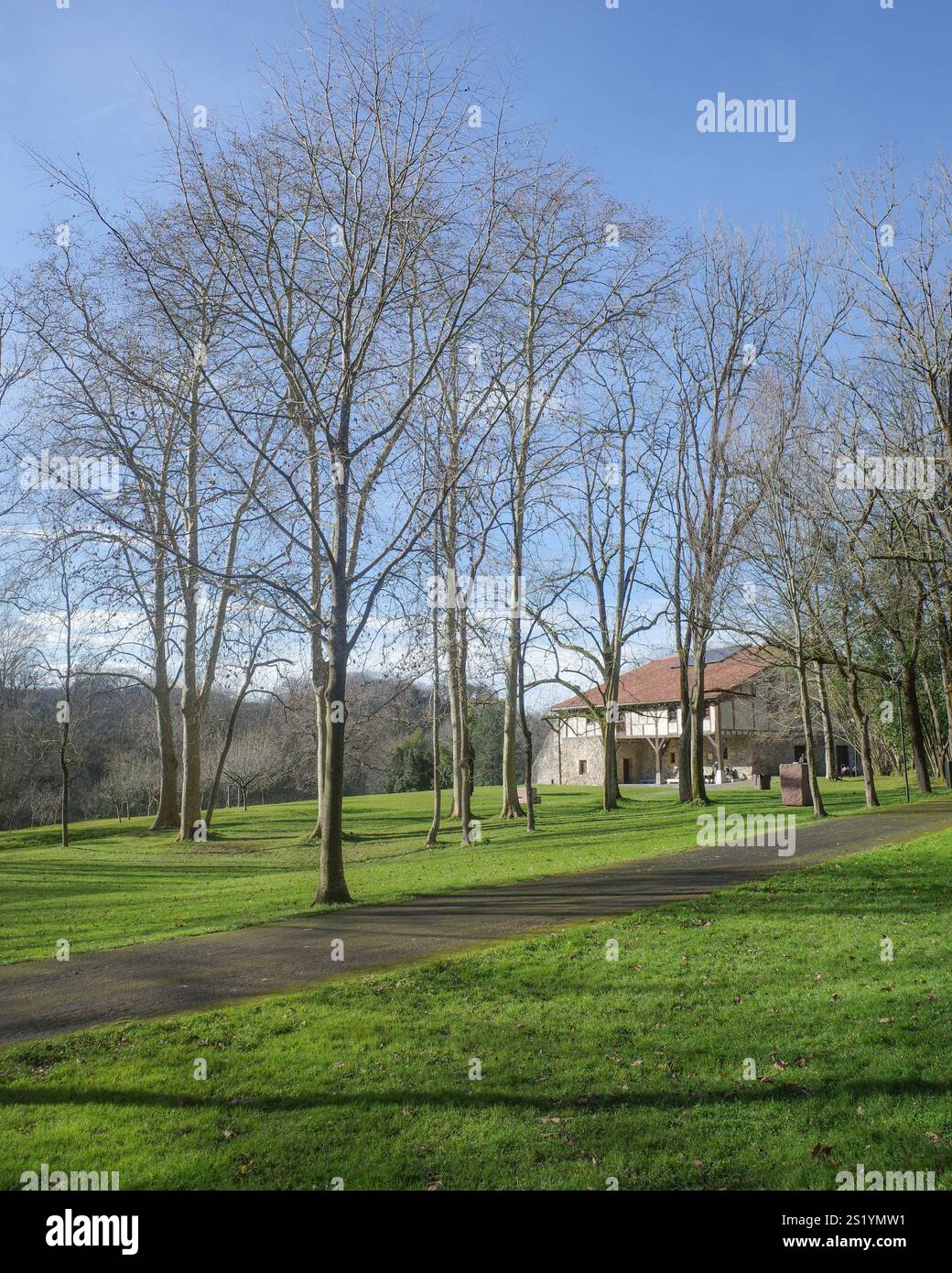 San Sebastian, Spain - 4 Jan, 2025 - Chillida Leku Museum and park,with ...