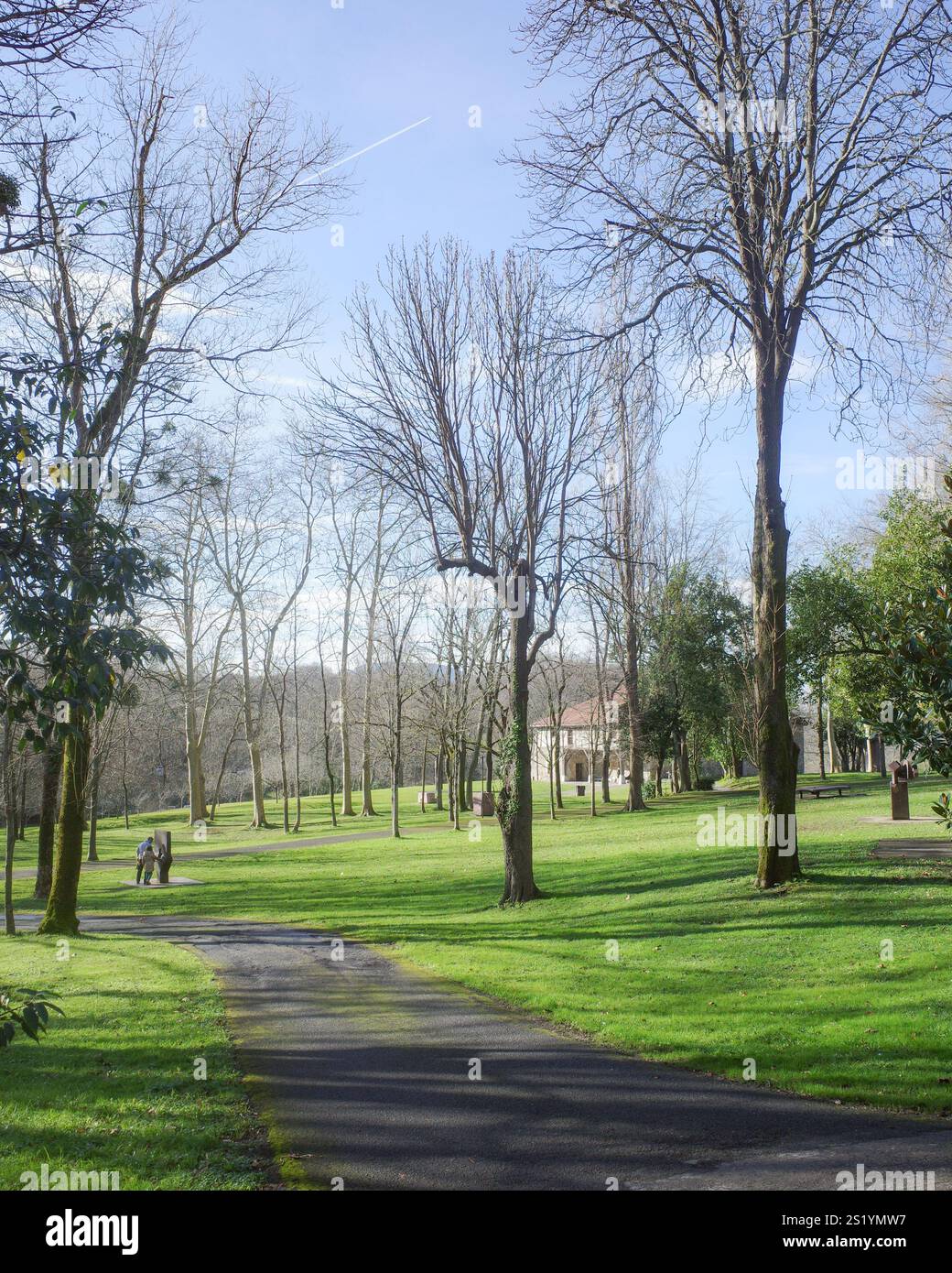 San Sebastian, Spain - 4 Jan, 2025 - Chillida Leku Museum and park,with ...
