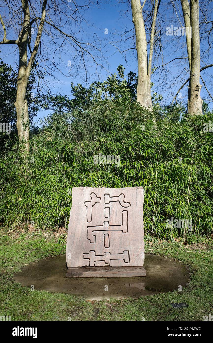 San Sebastian, Spain - 4 Jan, 2025 - Chillida Leku Museum and park,with ...
