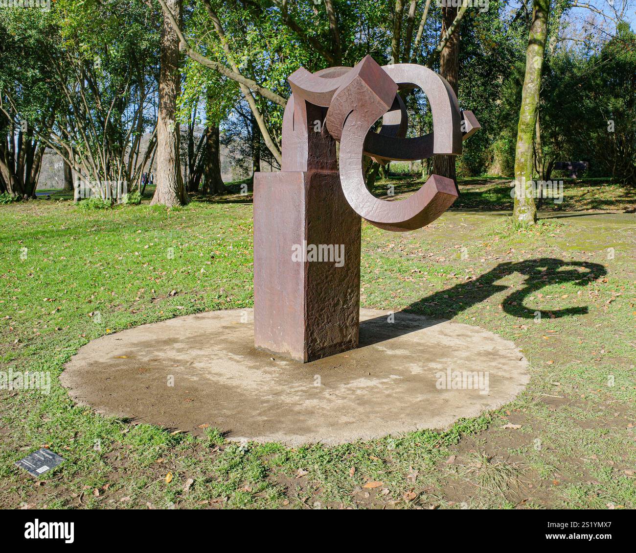 San Sebastian, Spain - 4 Jan, 2025 - Chillida Leku Museum and park,with ...