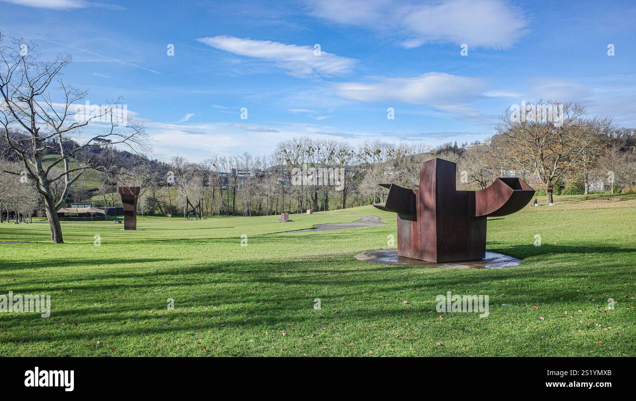 San Sebastian, Spain - 4 Jan, 2025 - Chillida Leku Museum and park,with ...