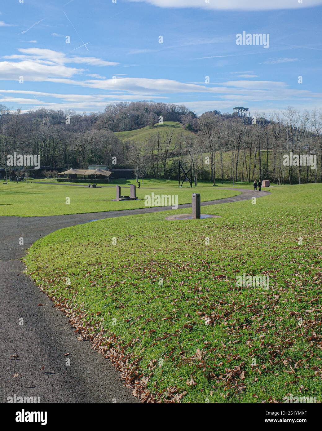San Sebastian, Spain - 4 Jan, 2025 - Chillida Leku Museum and park,with ...