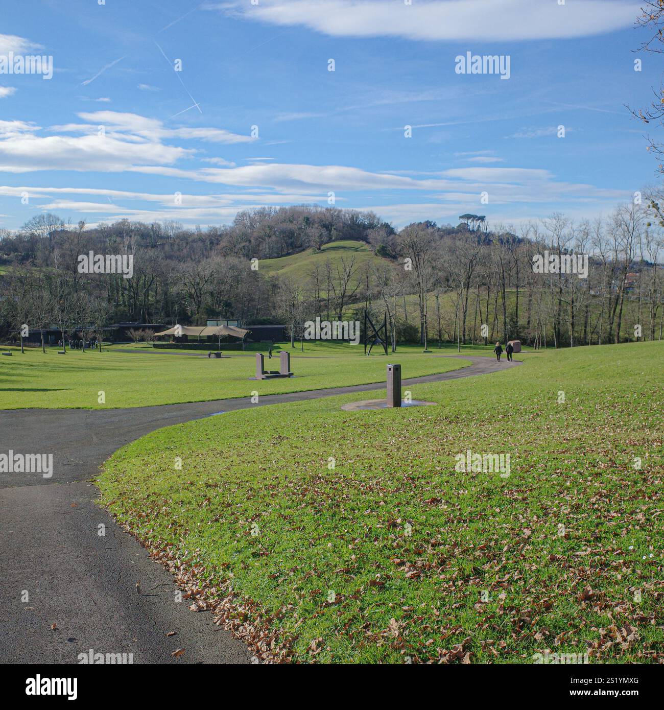 San Sebastian, Spain - 4 Jan, 2025 - Chillida Leku Museum and park,with ...