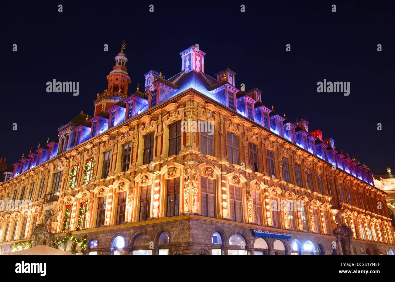 Old Stock Exchange flemish mannerist architecture style building on ...