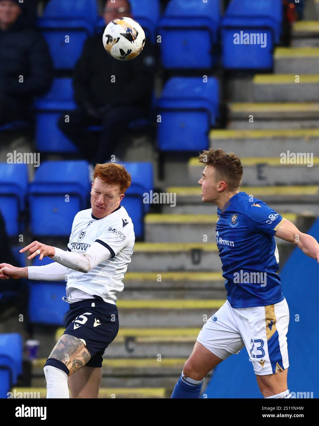 Perth, Scotland. 5th January 2025; McDiarmid Park, Perth, Scotland ...