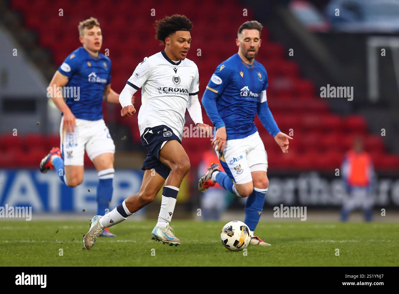 5th January 2025; McDiarmid Park, Perth, Scotland: Scottish Premiership ...