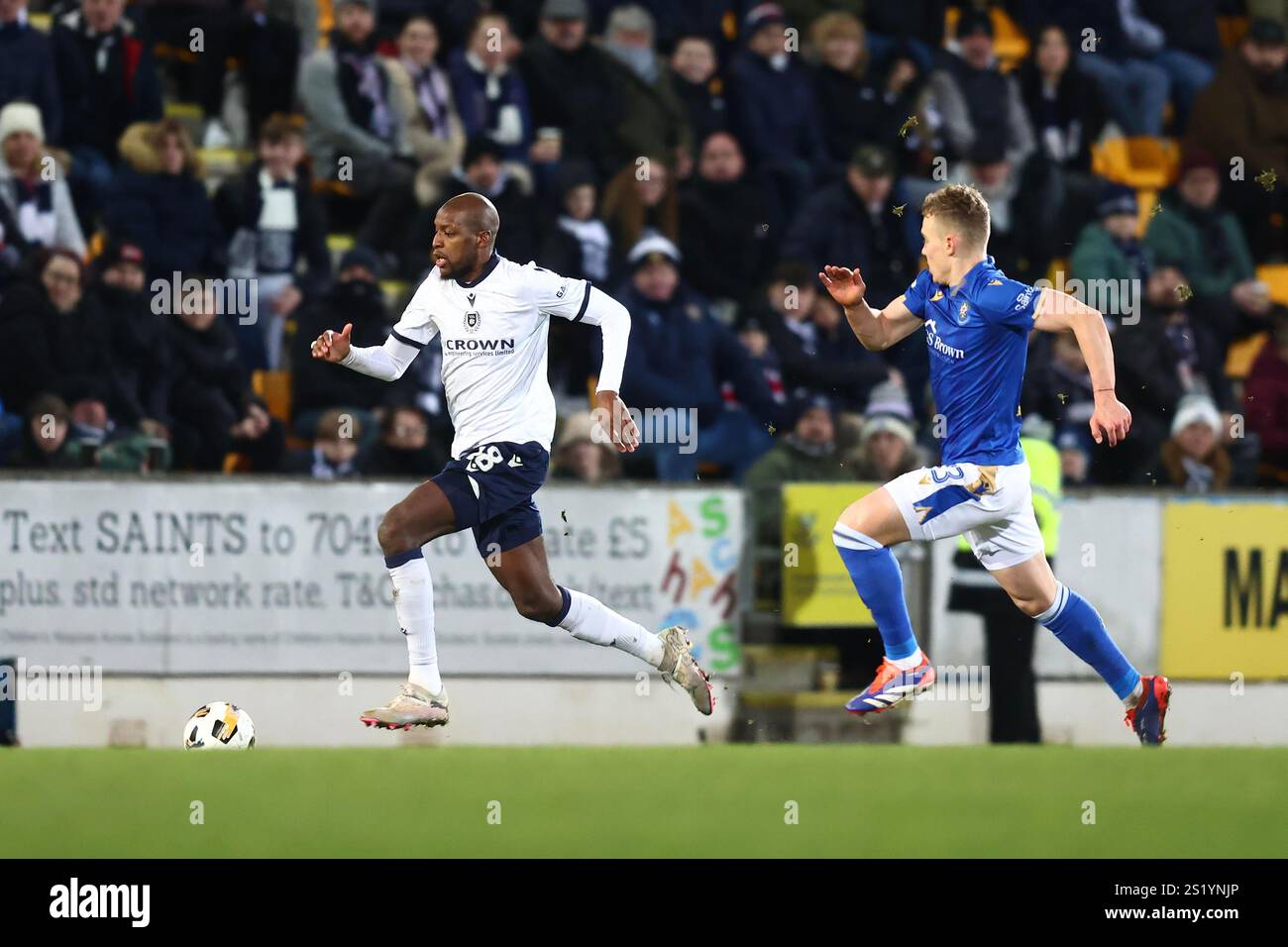 Perth, Scotland. 5th January 2025; McDiarmid Park, Perth, Scotland ...