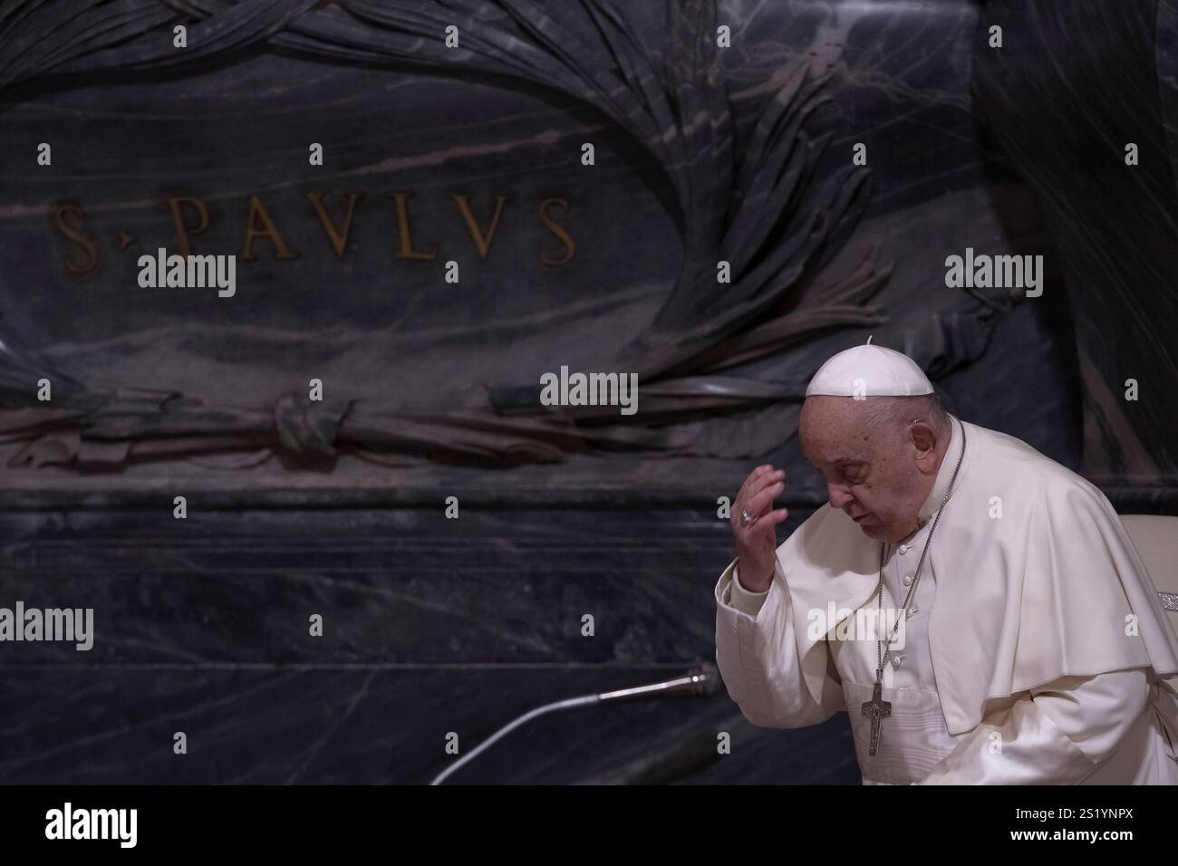 Rome, Italy, 4 January, 2025. Pope Francis attends Episcopal ordination ...