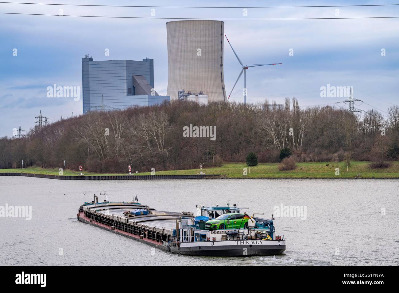The UNIPER coal-fired power plant Datteln 4, power plant unit and ...