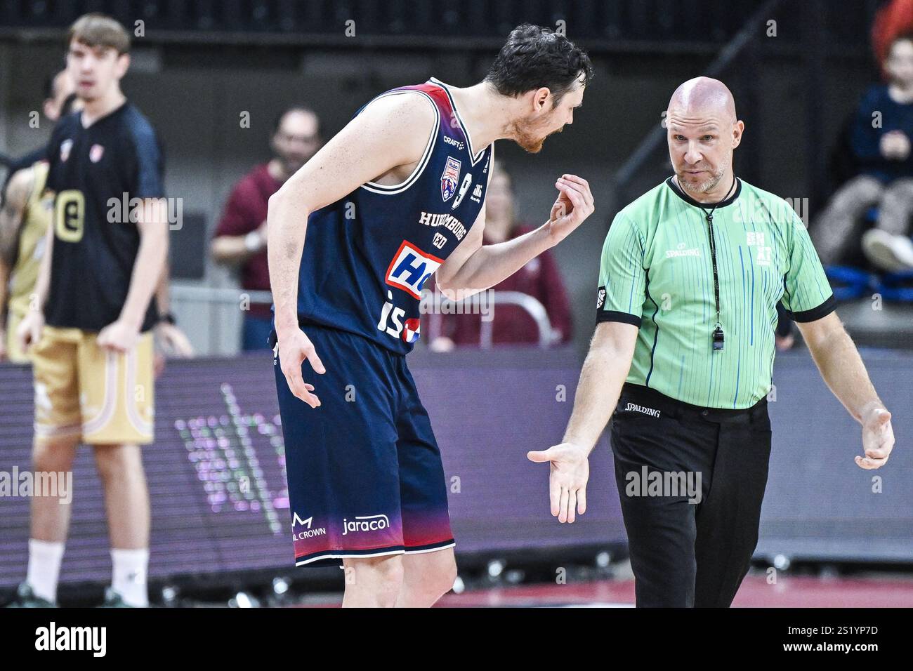 Brussels, Belgium. 05th Jan, 2025. Limburg's Jonas Delalieux looks ...