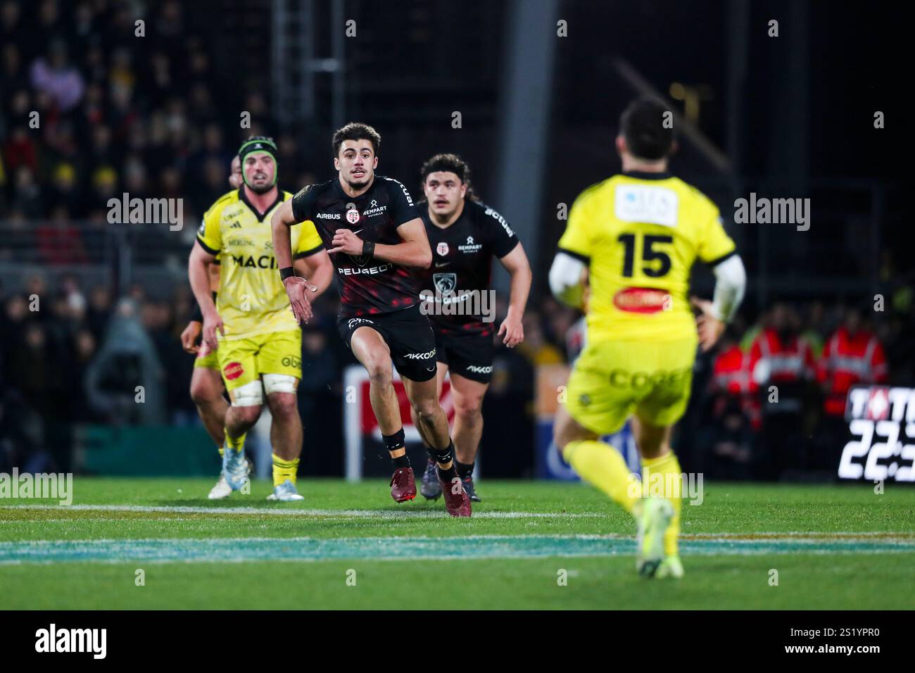 La Rochelle, France. 04th Jan, 2025. Thomas Alary of Stade Toulousain ...