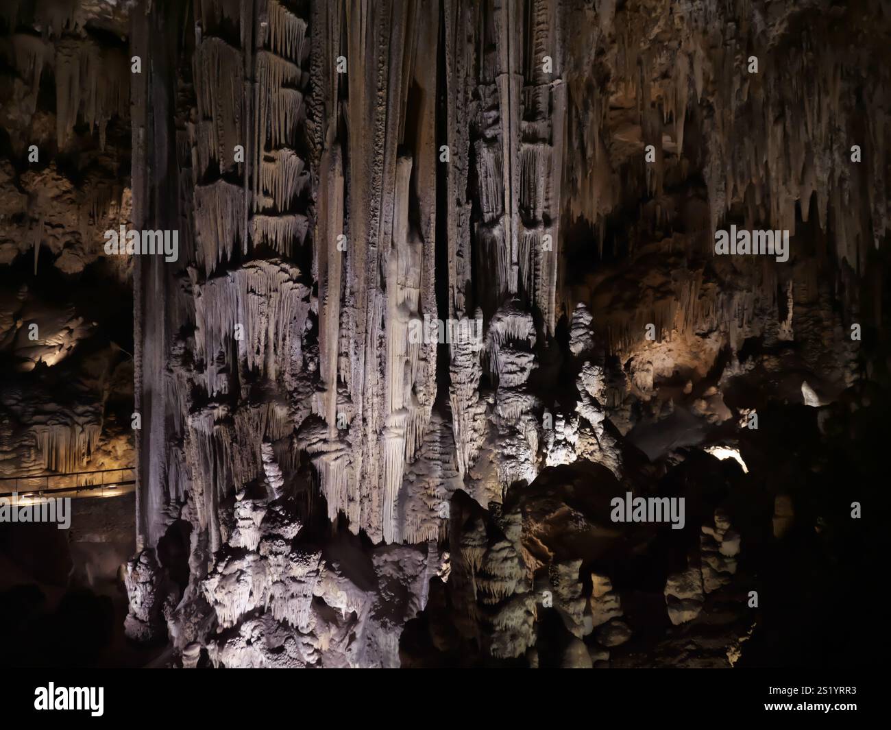 Cuevas de Nerja - Impressive stalactite formations in the caves of ...