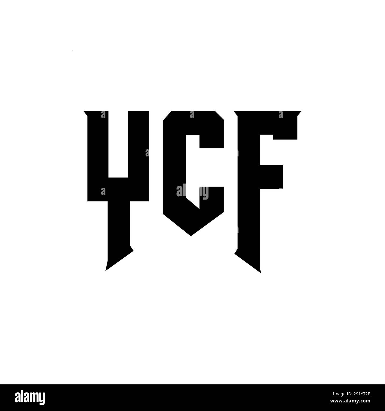 Ycf logo design hi-res stock photography and images - Alamy