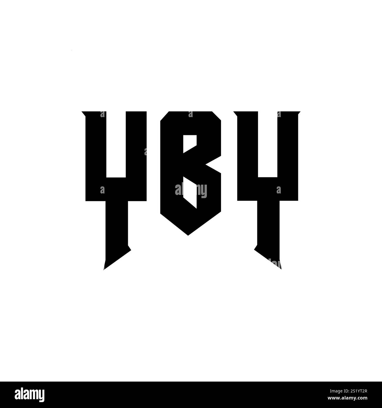 Yby logo design hi-res stock photography and images - Alamy