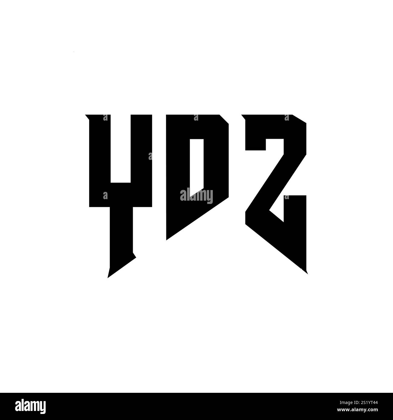 Ydz logo design hi-res stock photography and images - Alamy