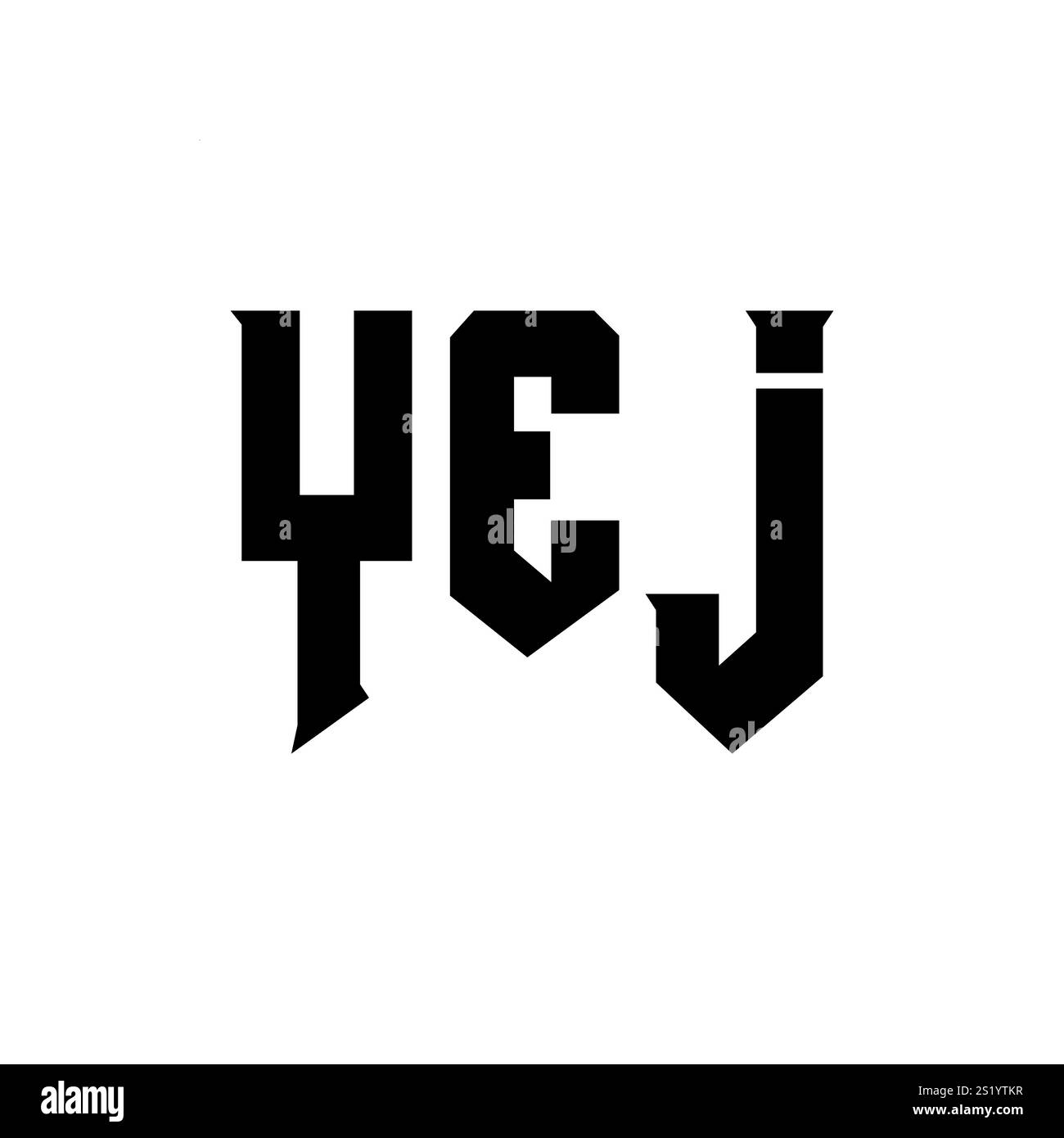 Yej logo design Stock Vector Images - Alamy