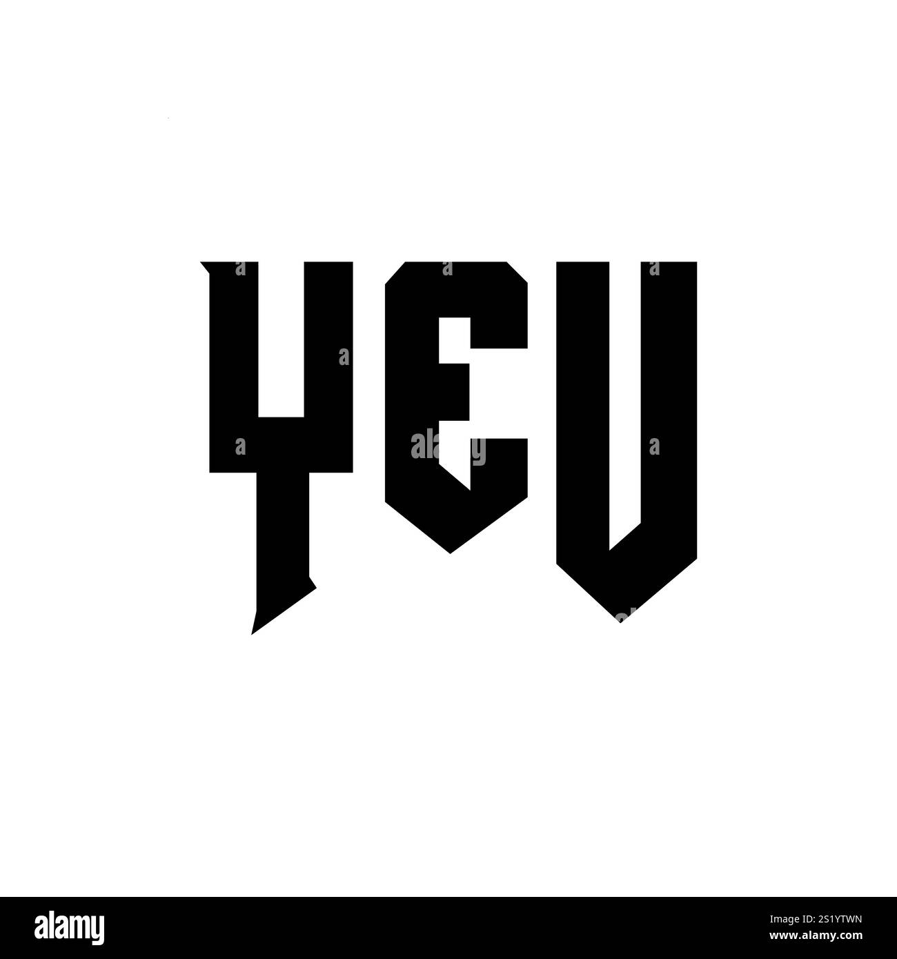 Yeu logo design hi-res stock photography and images - Alamy
