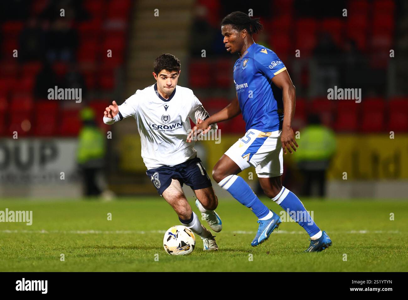 Perth, Scotland. 5th January 2025; McDiarmid Park, Perth, Scotland ...