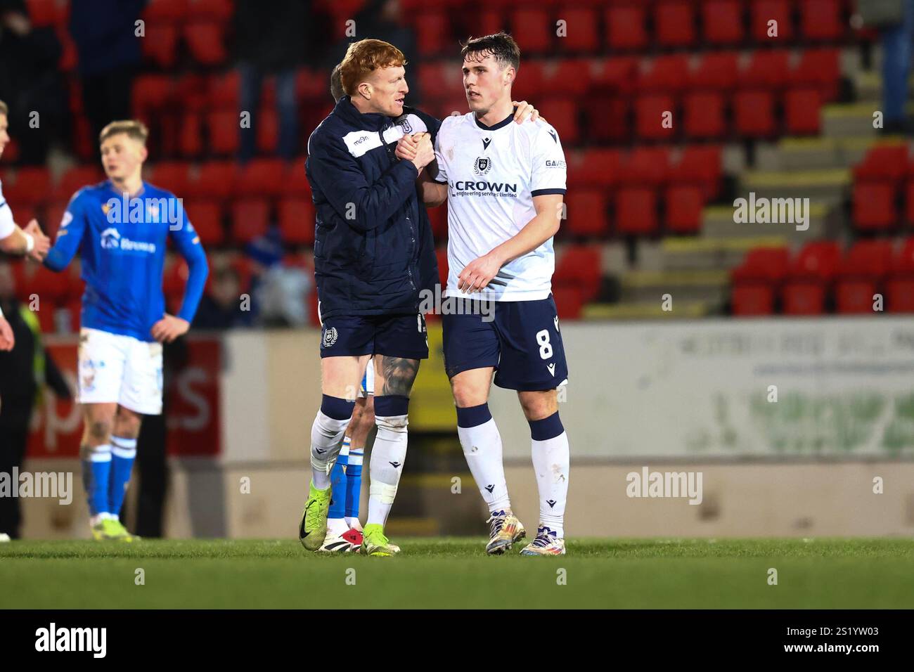 Perth, Scotland. 5th January 2025; McDiarmid Park, Perth, Scotland ...