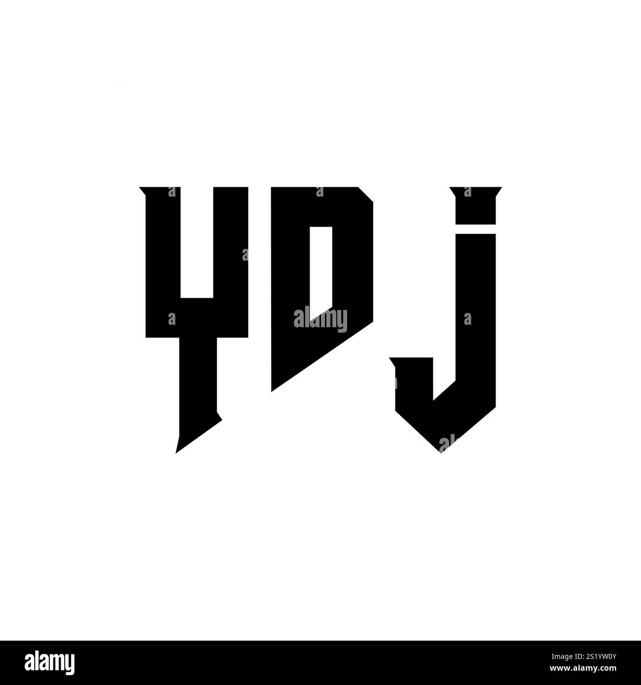 Ydj logo design hi-res stock photography and images - Alamy
