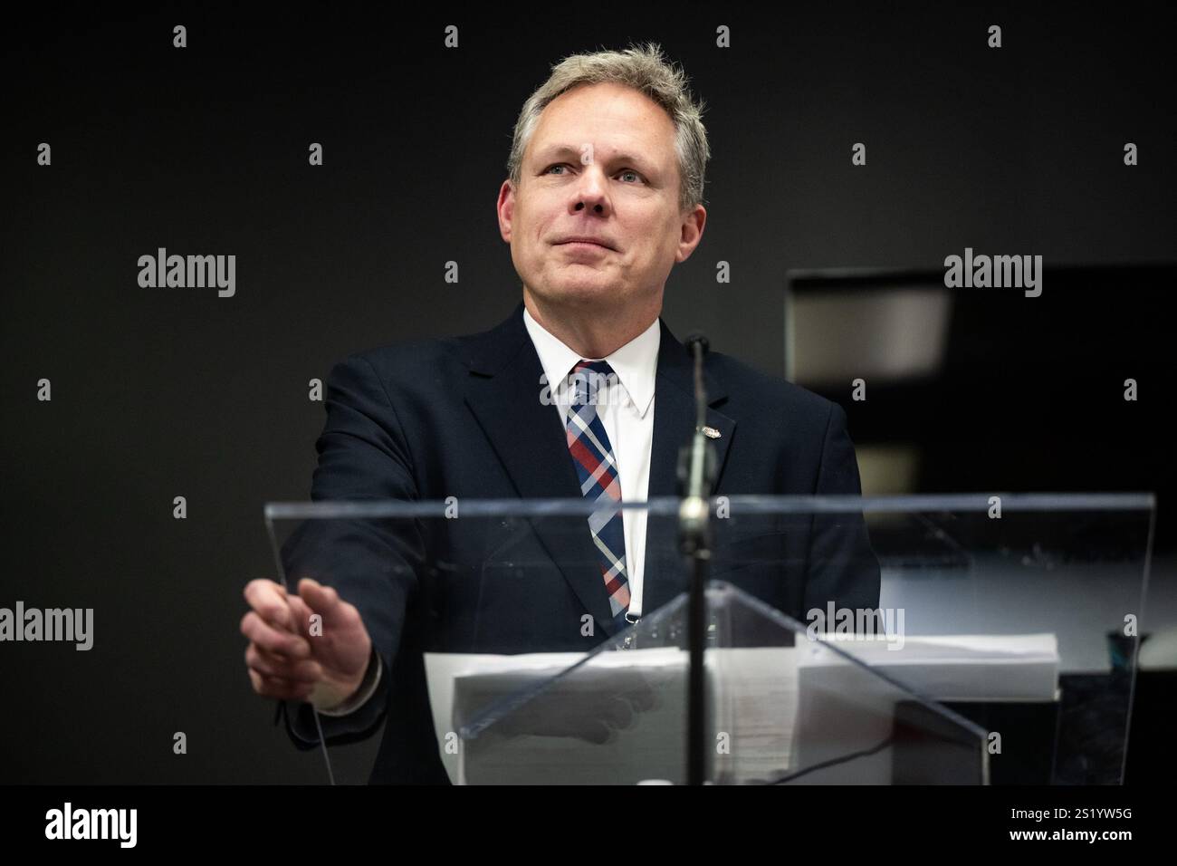 Dave Fischer senior director of communications of, USA. , . Hockey at a ...