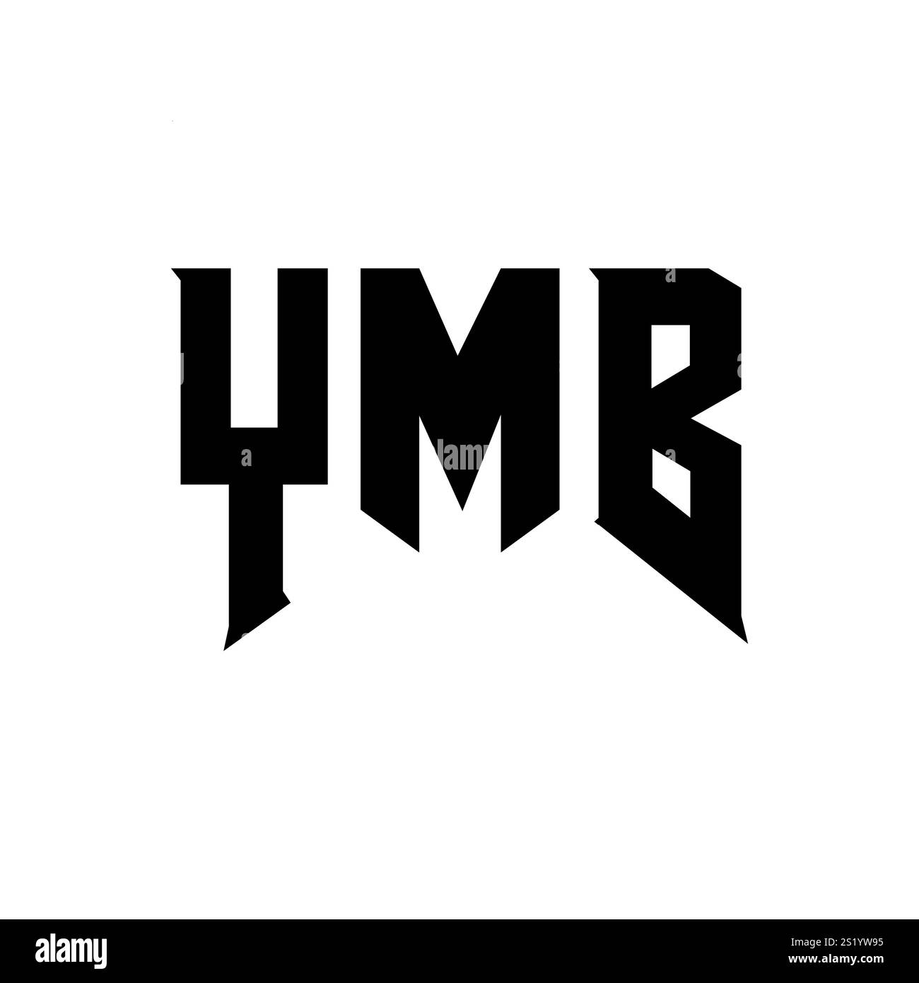 Ymb logo design hi-res stock photography and images - Alamy