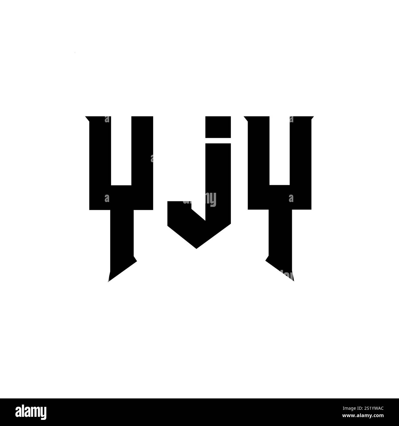Yjy logo design hi-res stock photography and images - Alamy