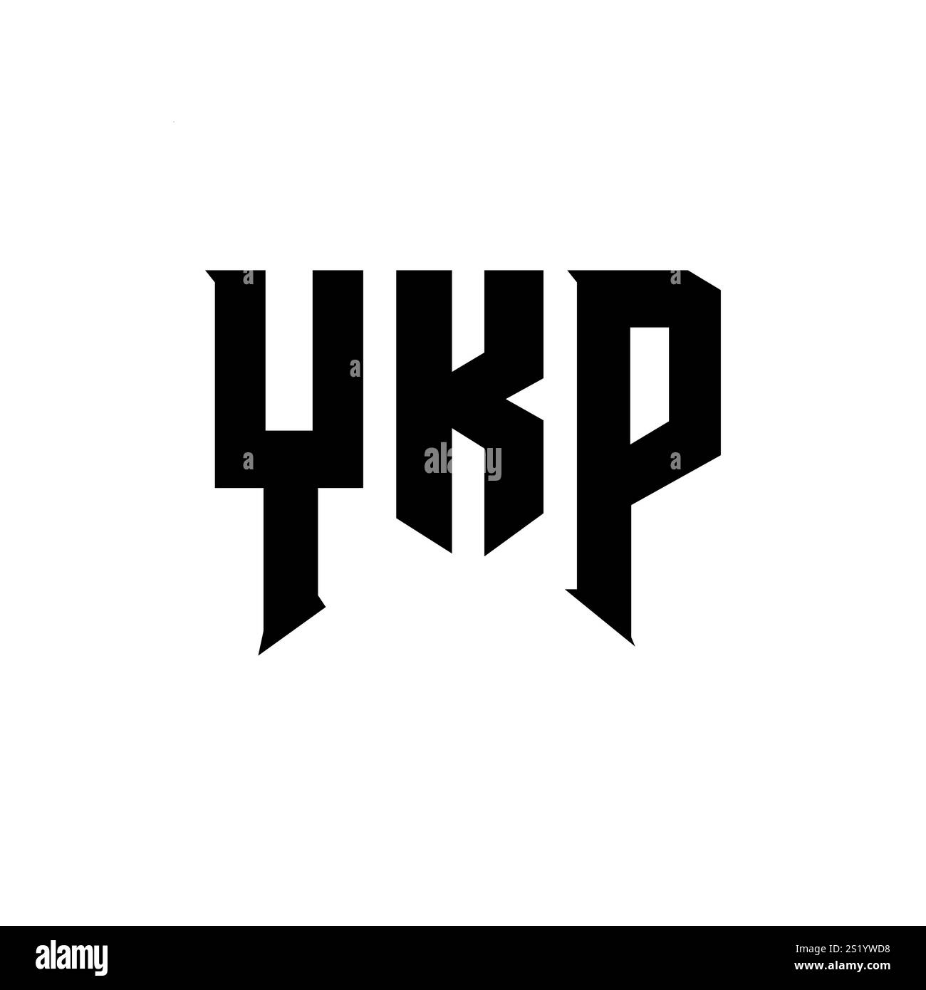 Ykp logo design hi-res stock photography and images - Alamy