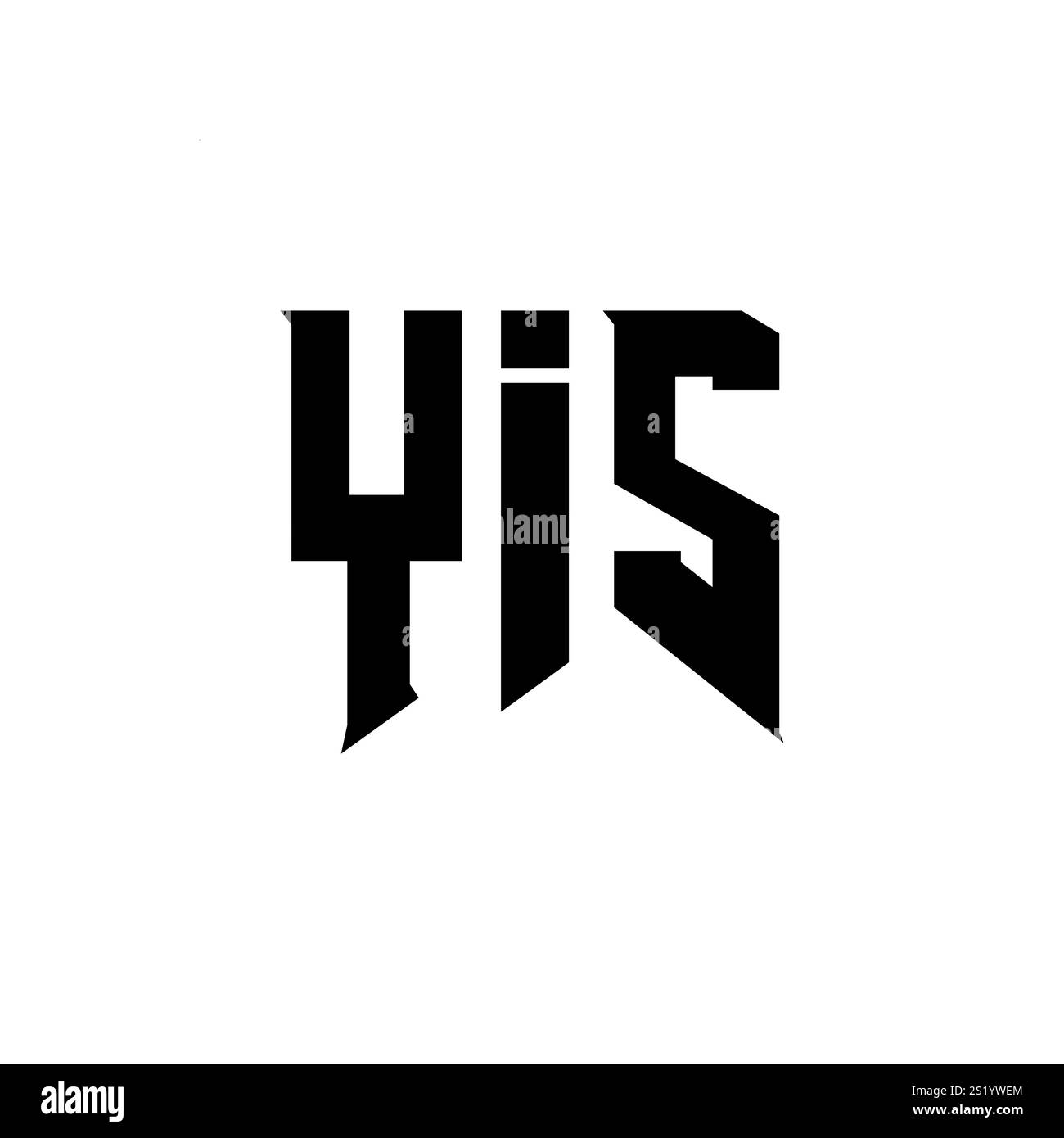 Yis logo design hi-res stock photography and images - Alamy