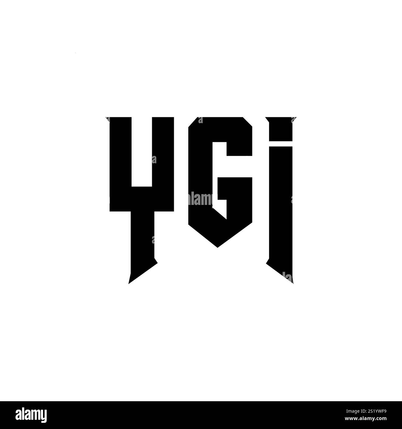 Ygi logo design hi-res stock photography and images - Alamy