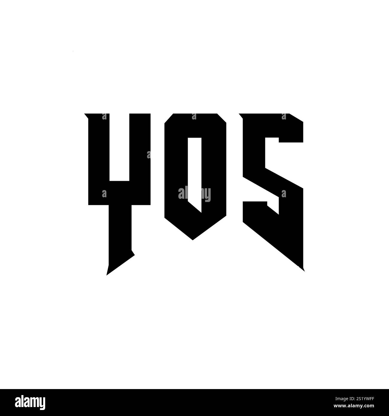 Yos logo design hi-res stock photography and images - Alamy