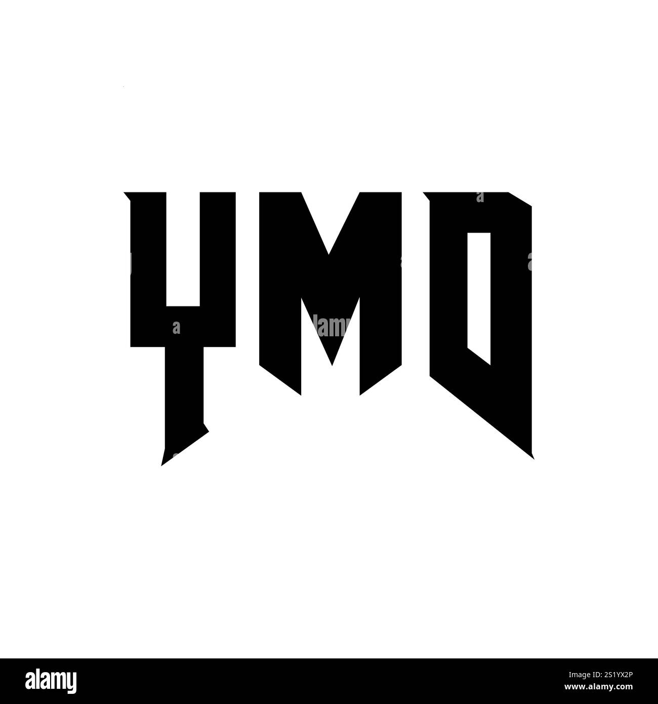 Ymd logo design Stock Vector Images - Alamy