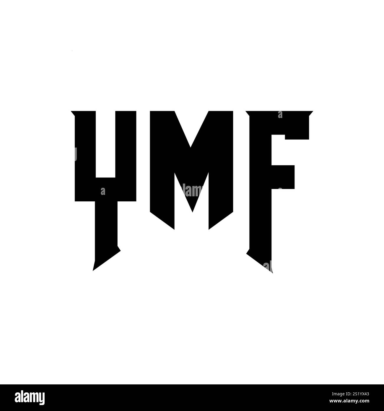 Ymf logo design hi-res stock photography and images - Alamy